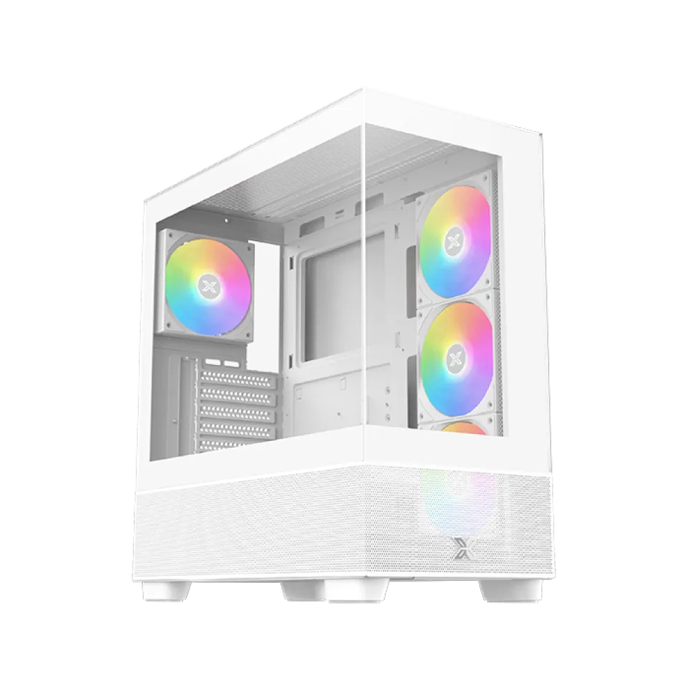 XIGMATEK Endorphin AIR V2 Arctic ARGB Mid Tower Case | AHW Store